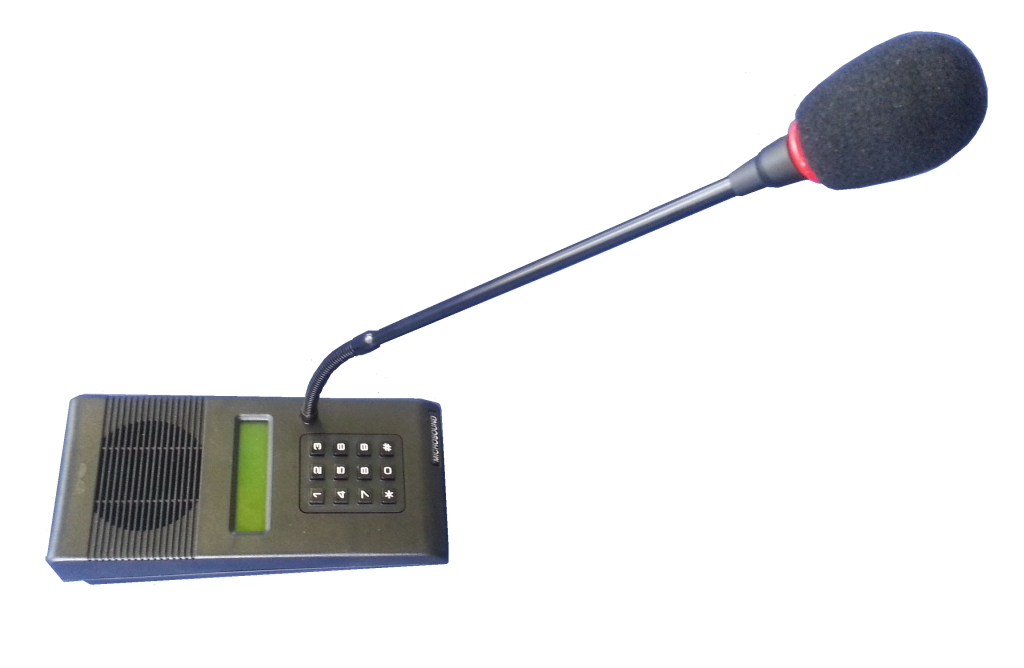 Intercoms - SLSIMSTLOPGN SLSI-80 Master station with goose-neck ...